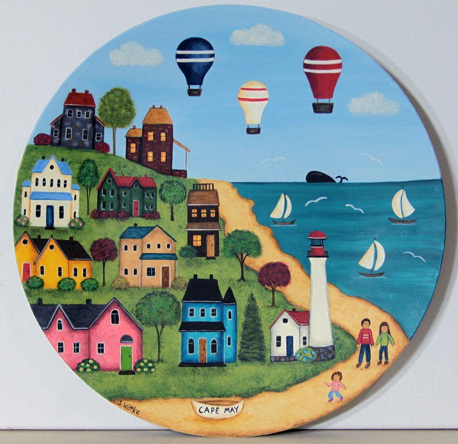 Cape May Lighthouse – Ravens Bend Folk Art